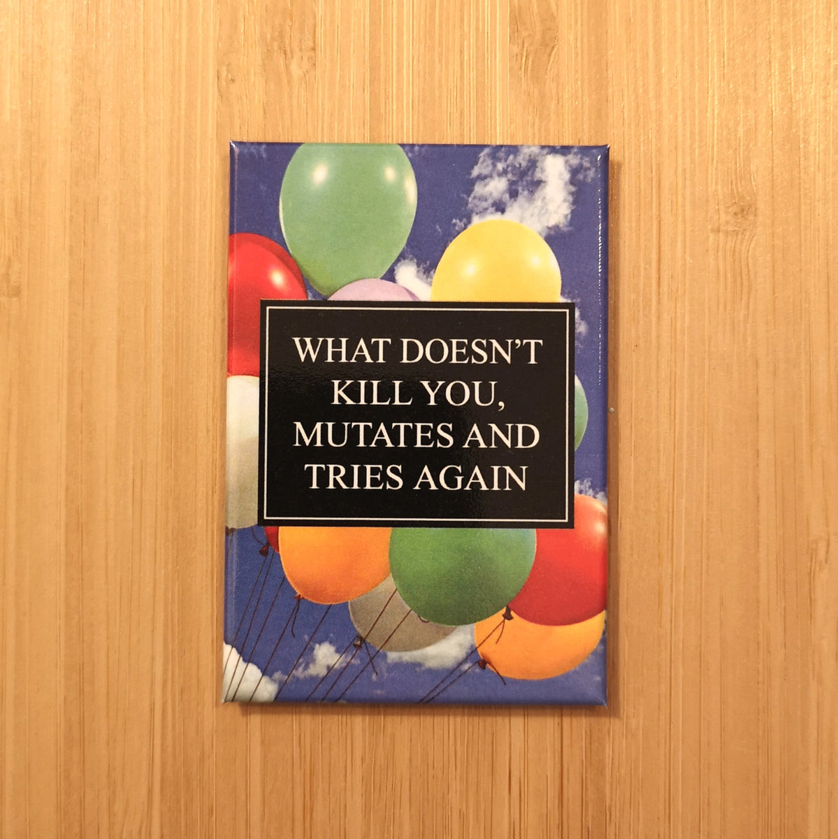 Aimant ''What doesn't kill you mutates and tries again'' – KitschÀ l'Os ...